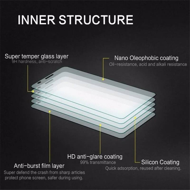 Huawei For P9 lite Tempered Glass Protective ON P9lite VNS-L31, VNS-L21 ...