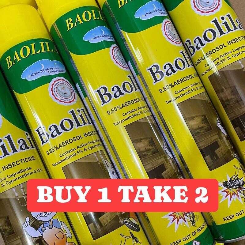 BUY 1 TAKE 2 Baolilai 750Ml Lemon Scent Insect Killer Liquid Spray For ...