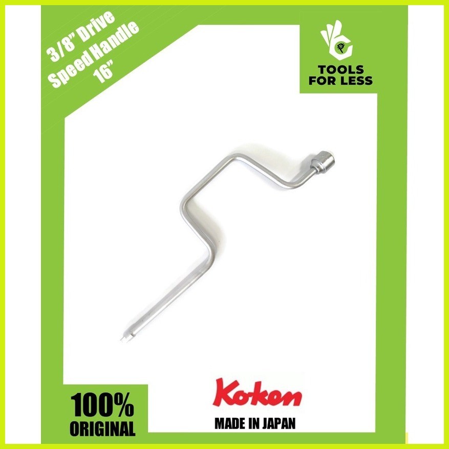 Koken Heavy Duty 3/8 Drive Speed Handle 16" Made in Japan | Shopee ...