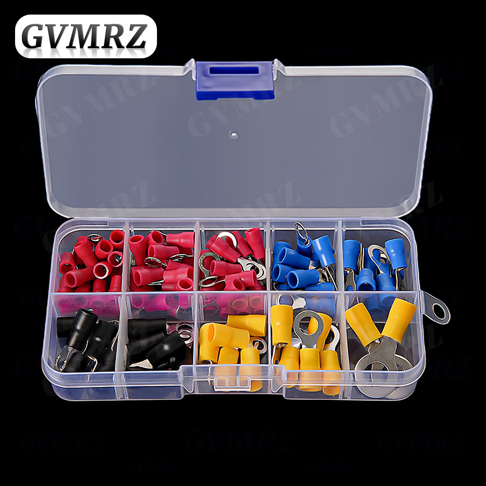 102PCS RV1.25 RV2 RV3.5 RV5.5 Insulated Electrical Wire Cable ...