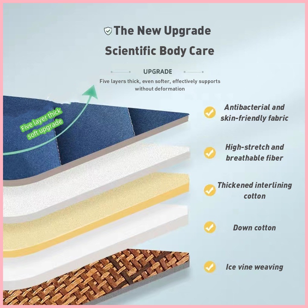 Native Bamboo Banig with foam Ice mat comfortable and foldable mattress ...