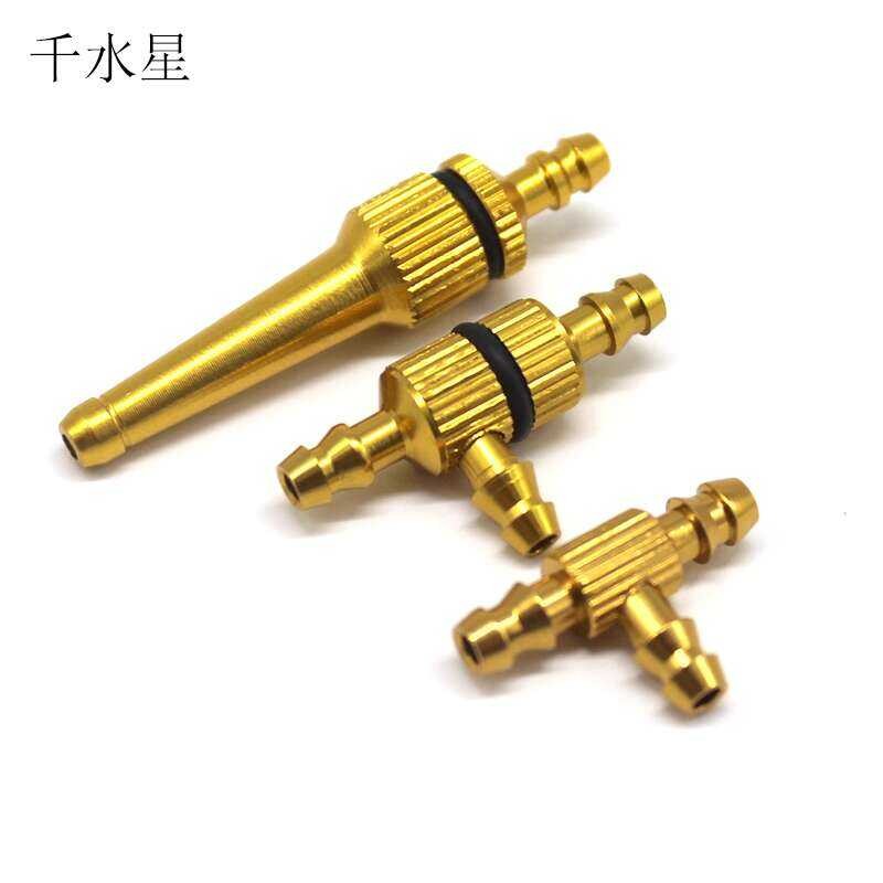 Straight-through T-type Two-way Three-way Pipe DIY Aircraft Car Model ...