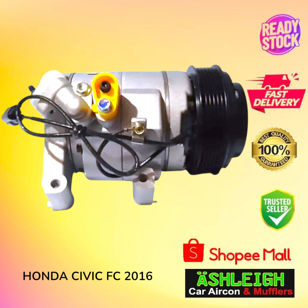 Ashleigh Honda Civic FC 2016 Compressor Car Aircon Parts Quality ...