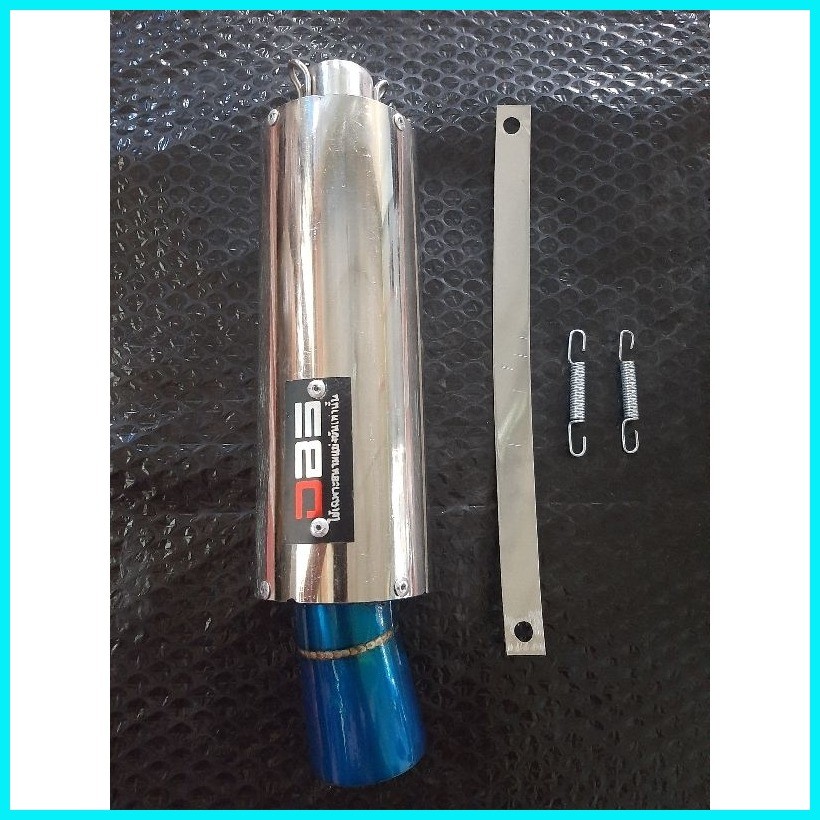 DBS MUFFLER CANISTER ( blue tip) | Shopee Philippines