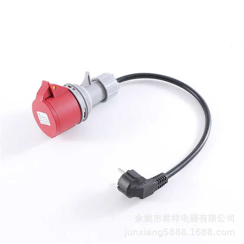 New Energy Electric Vehicle Three-Phase Industrial Five-Core Female ...