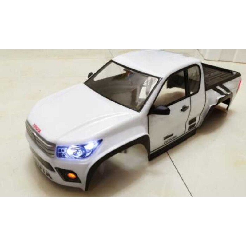 SCX10 TRX4 Climbing Car Shell Toyota Hilux Pickup Truck Shell Wheelbase ...