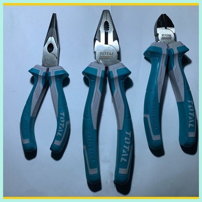 Total 3pcs/Set General Combination Wire Pliers Long Nose Pliers Repair ...