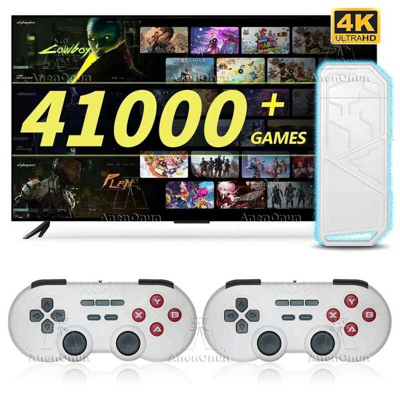 41000+ Newest Games 4K Video Console Emuelec 9 Emulator Family ...