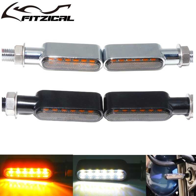 Off-Road Motorcycle Modified LED 12V Mini Flowing Turn Electric Vehicle ...