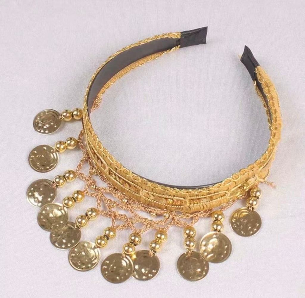 Headband Belly Dance Costume Headdress Headband Headchain Indian Dance ...