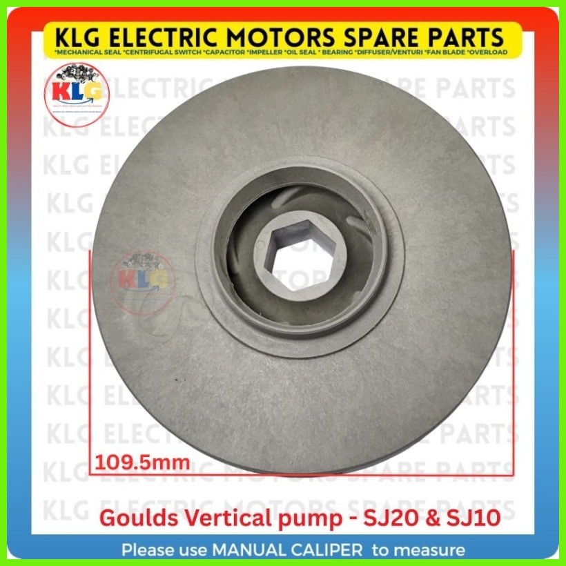 Goulds impeller 2k90 Vertical pump for SJ10 and SJ20 | Shopee Philippines