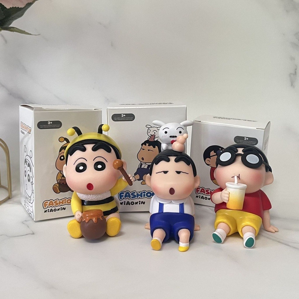 Animal Crayon Shin Chan Car Desktop Figure Model Toys | Shopee Philippines