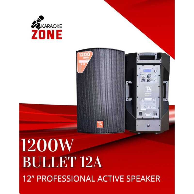Titanium Audio Bullet 12A 1200W Active Speaker / 12 Inch /Bluetooth/Lcd ...