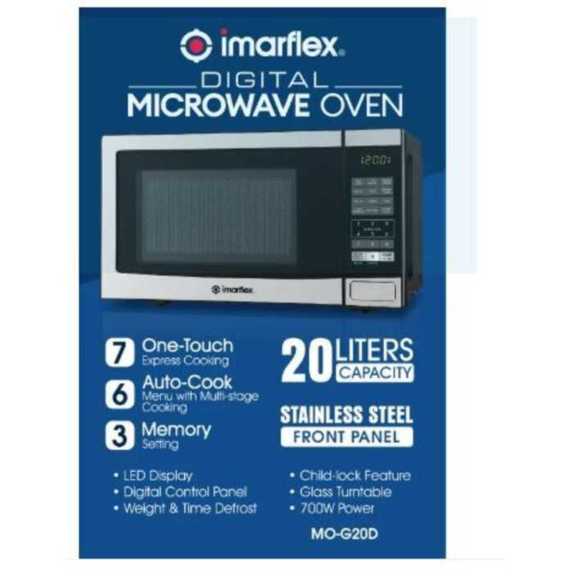 Imarflex Digital Microwave Oven 20L Mo-G20d 69A | Shopee Philippines