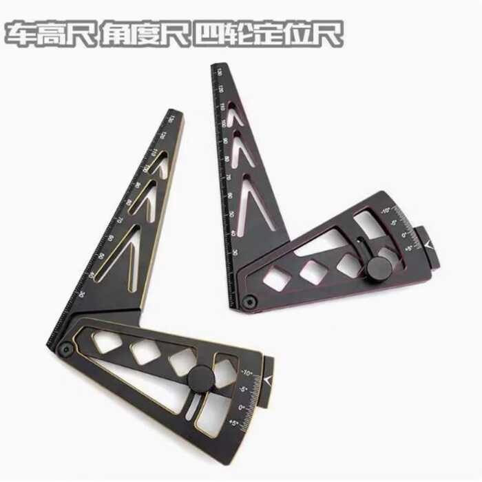 1/7 1/8 1/10 RC Model Remote Control Car Alignment Gauge Tire Tilt ...