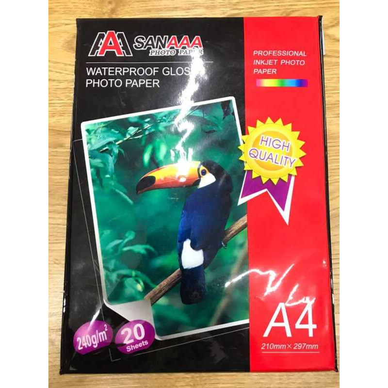 A4 Print Glossy Inkjet Photo Paper 240G/Mm D64 | Shopee Philippines