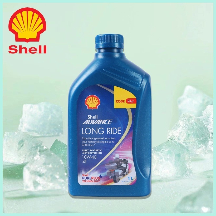 Shell Advance Motor Oil 4T 1L 10W40 Fully Synthetic For Long Rides ...