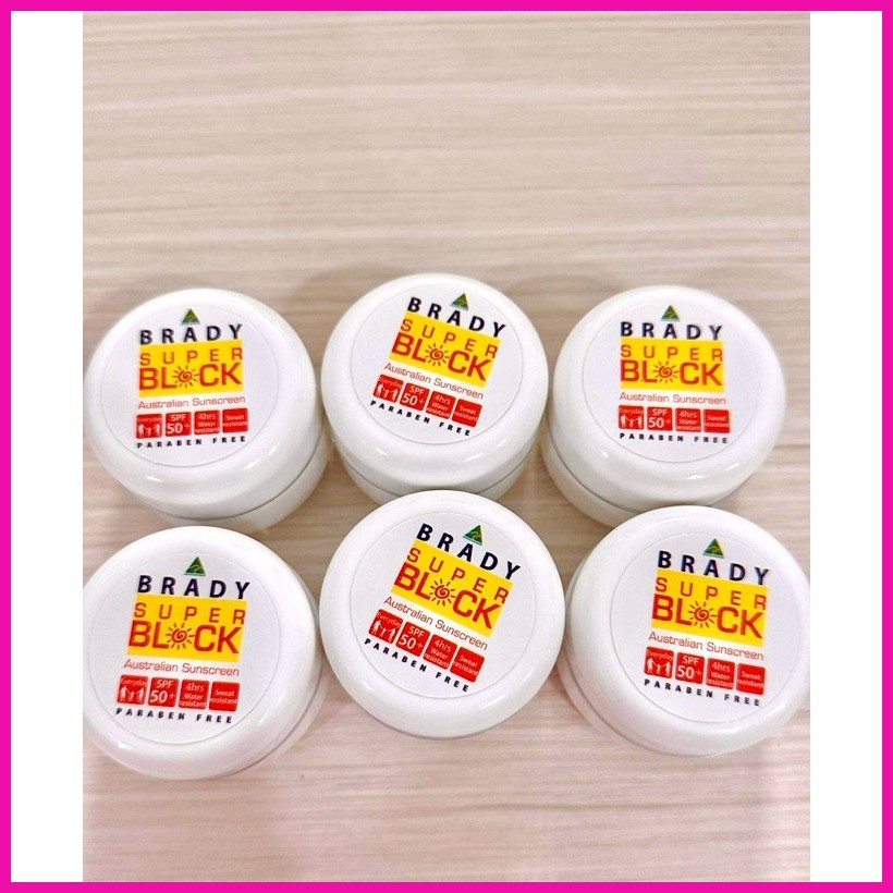 Brady Super Block Australian Sunscreen 20g SPF 50 (Superblock) | Shopee ...
