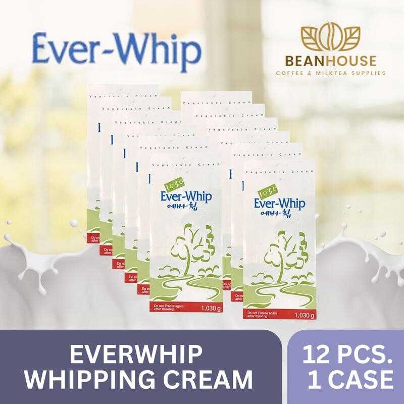 Everwhip Whipping Cream 1.030G (12Pcs/Case) Ce6 XXX | Shopee Philippines