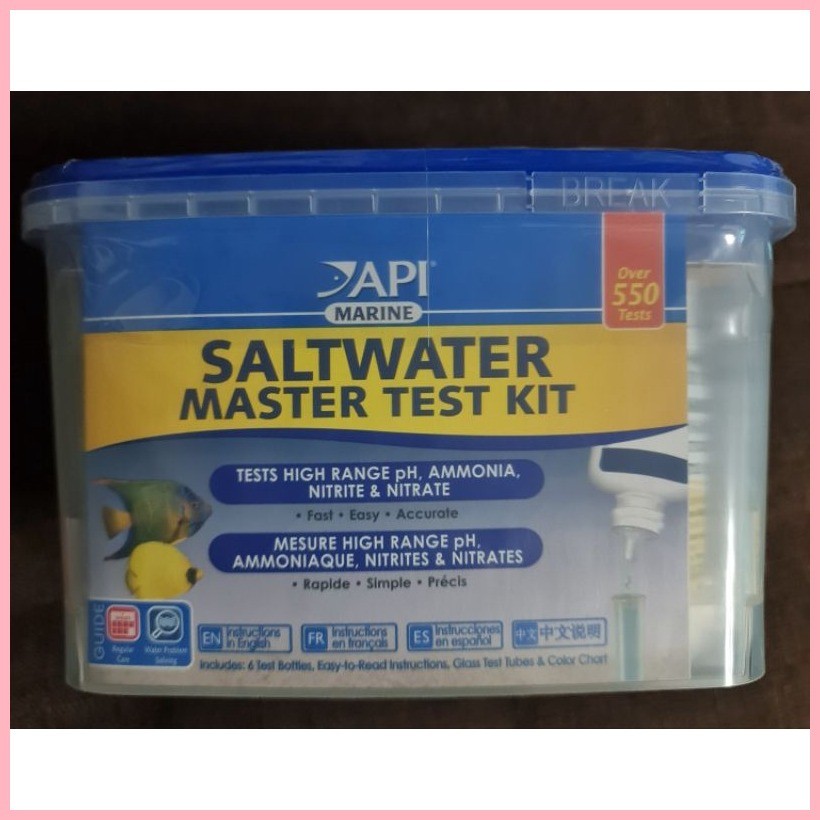 API Fresh Water/ Salt Water/Pond Master Test Kit(exp.2026) | Shopee ...