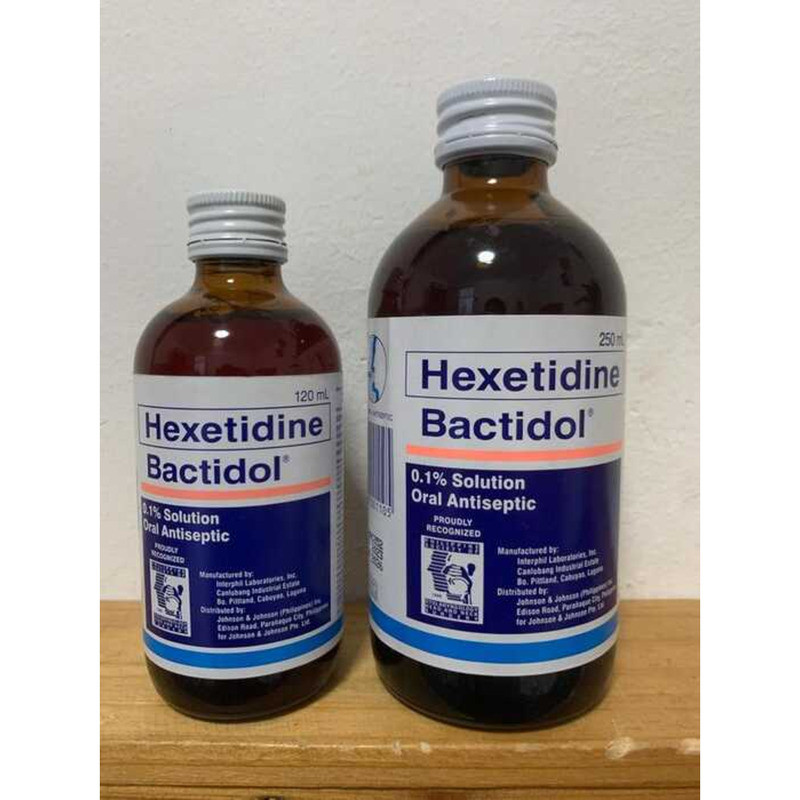 Hexetidine Bactidol Oral Antiseptic 120Ml/ 250Ml 3 | Shopee Philippines