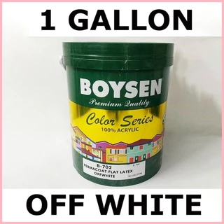 Shop boysen flat latex white 1 gallon for Sale on Shopee Philippines