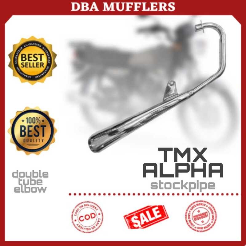 TMX 125 Alpha STOCKPIPE - Plug And Play Stainless Honda Muffler Exhaust ...