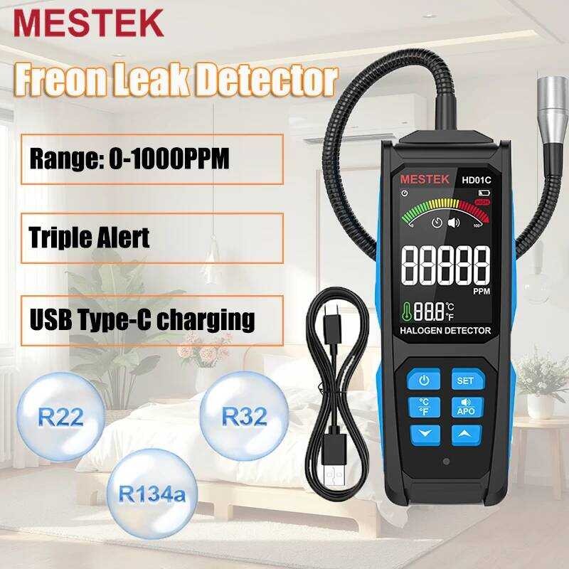 R32 R22 R134a Halogen Detector Refrigerant Gas Freon HVAC Air ...