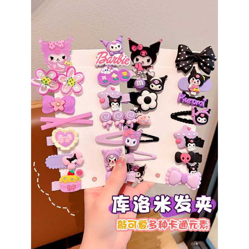 Girls' Magic Tool Children's Hairpin Kuromi Princess Non-Damaging Baby ...