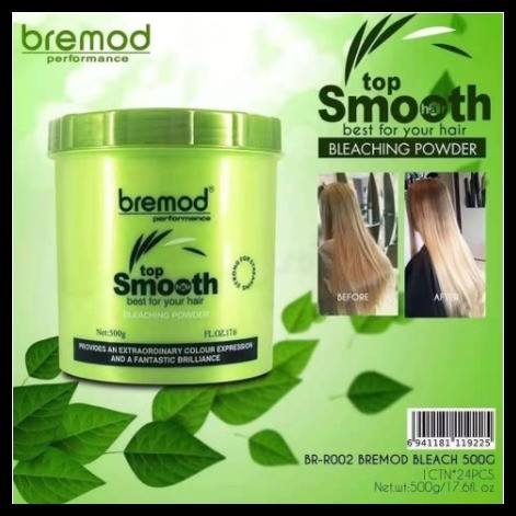 Bremod Hair Bleaching Powder 500g Brightener Salon Use Hair Bleach Dyed ...
