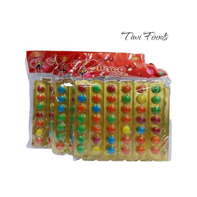 Tiwi Choco Tab Chocolate 24Pcs 253 5D4 | Shopee Philippines