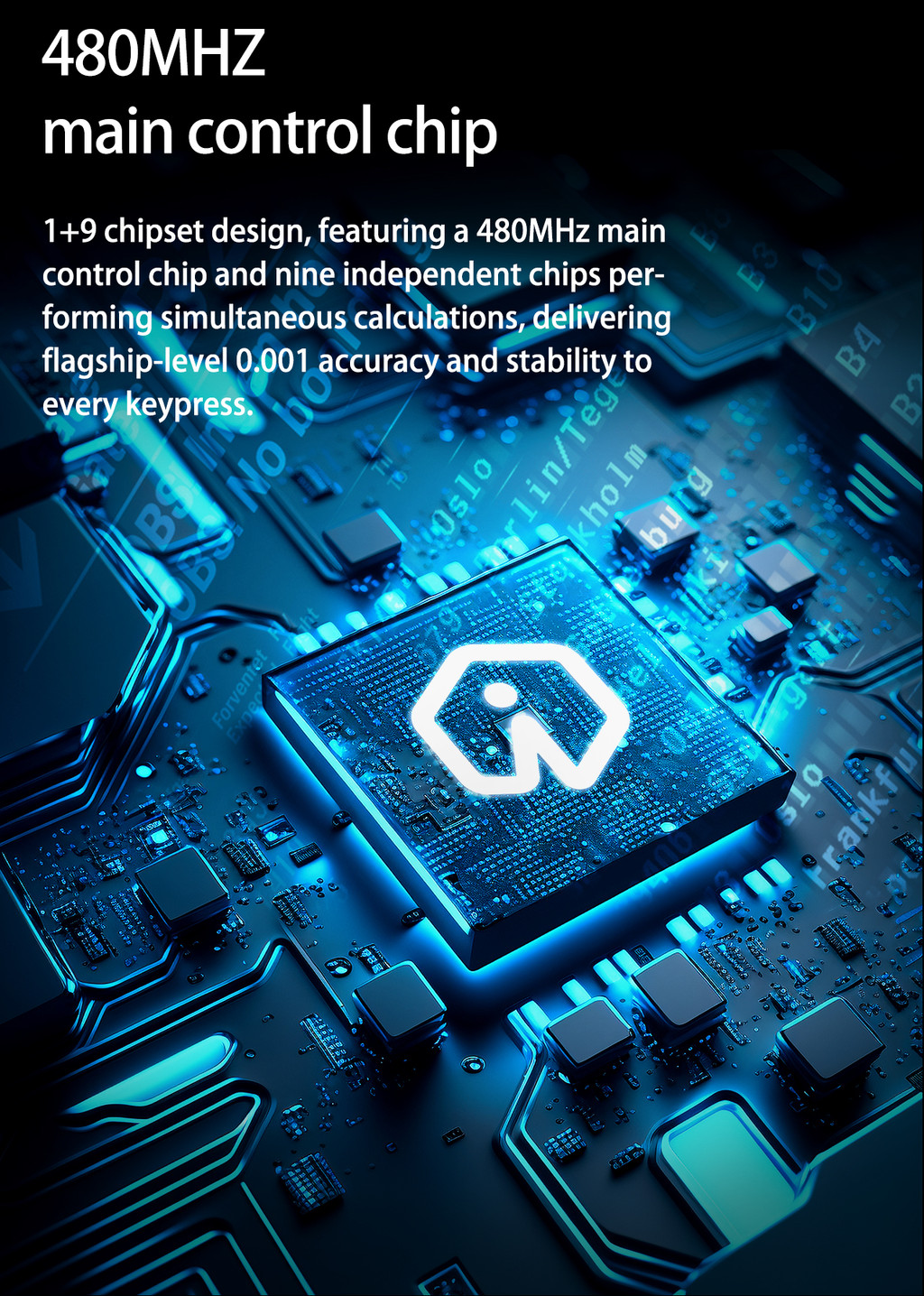 IROK ND68 Pro Magnetic Switch Mechanical Keyboard Rapid Trigger 8000HZ ...