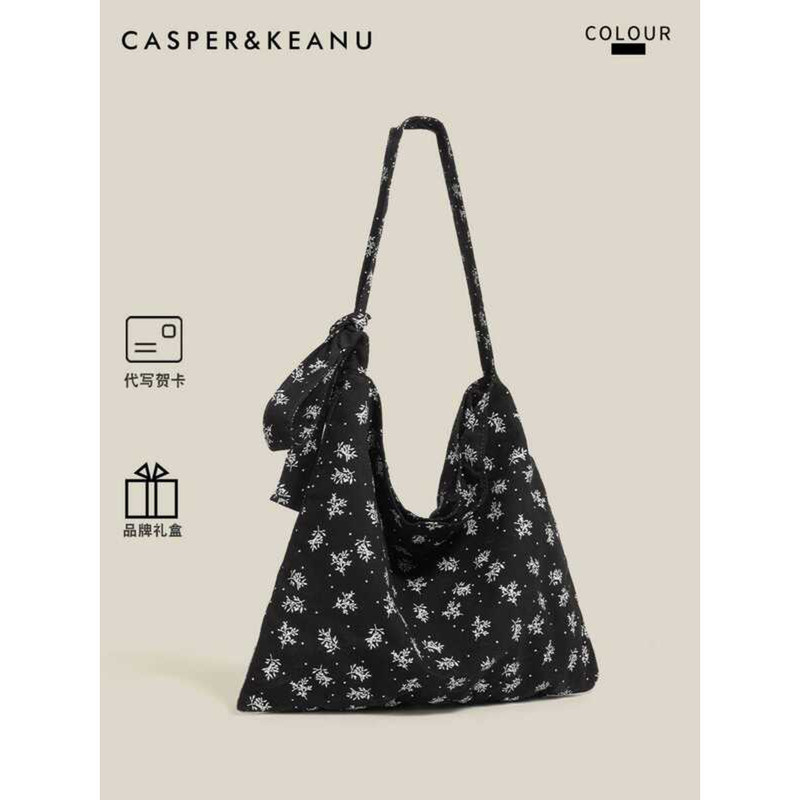 Casper&Keanu Korean Lazy Style Floral Canvas For Women 2025 New Niche ...