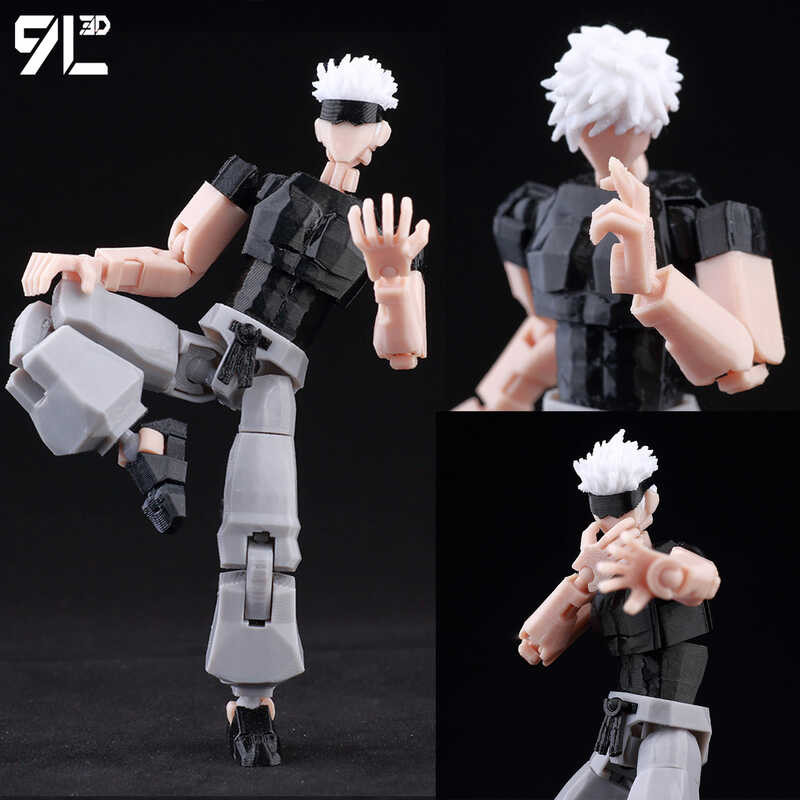 Tt 9L3d Printed Lucky Dummy 13 Jujutsu Kaisen Gojo Satoru Anime Action ...