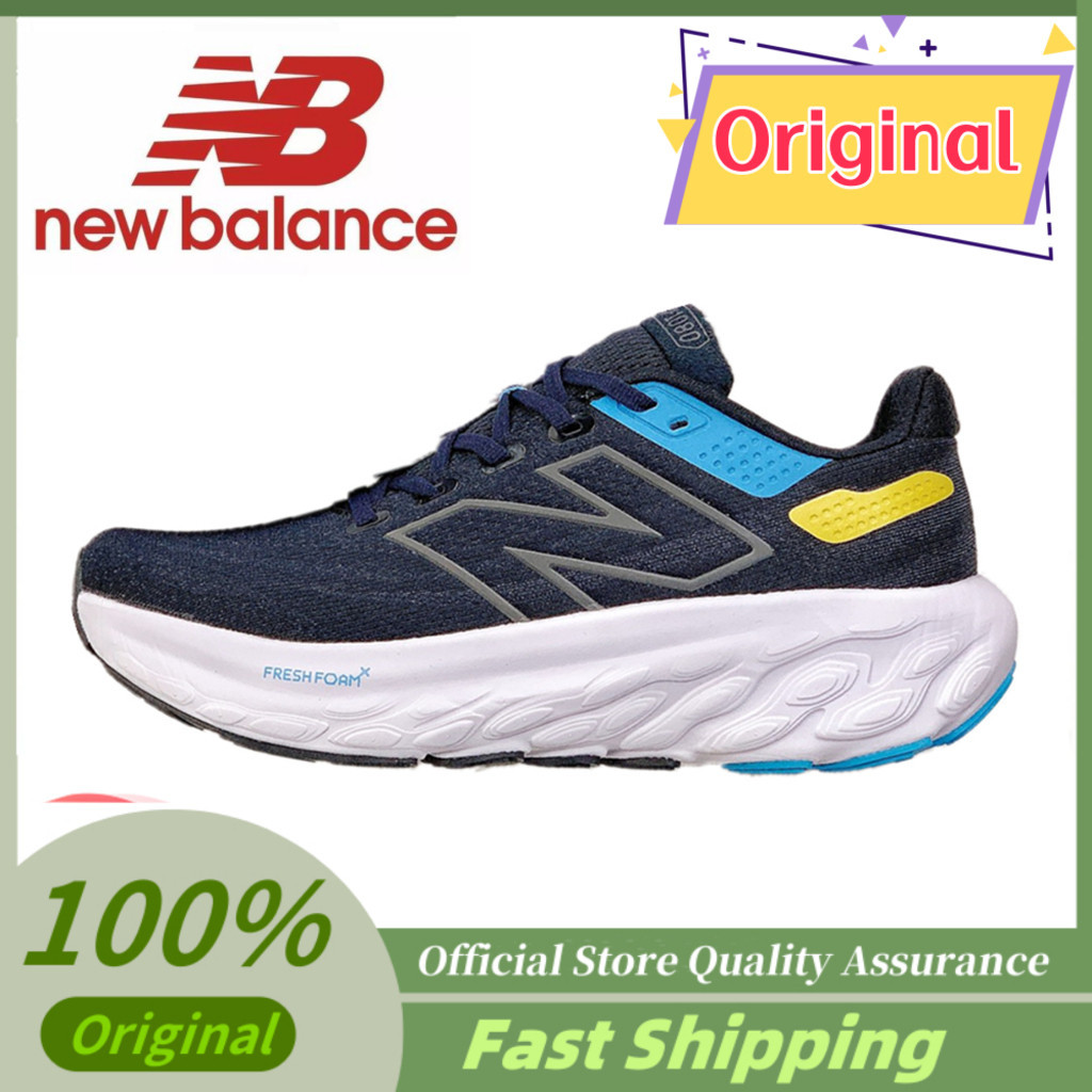 【AUTHENTIC】NEW BALANCE 1080 V13 Fresh Foam x 1080v13 Trainer Black and ...