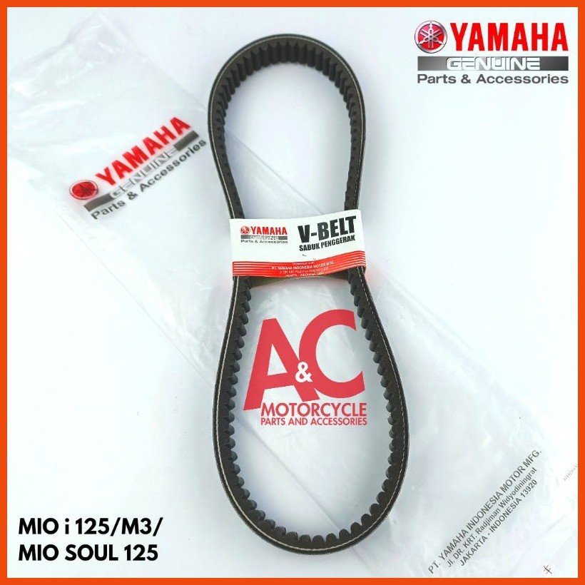 Yamaha Genuine Mio i 125/M3/ Mio Soul 125 Fan Belt/Drive Belt | Shopee ...