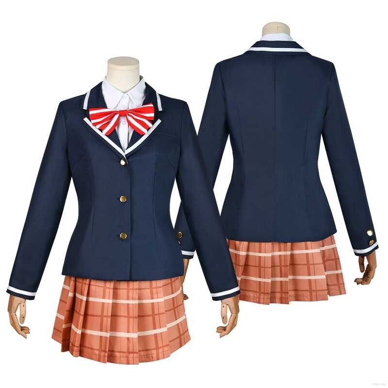 Tt XL Shiina Mahiru Cosplay JK Skirt Anime The Angel Next Door Spoils ...