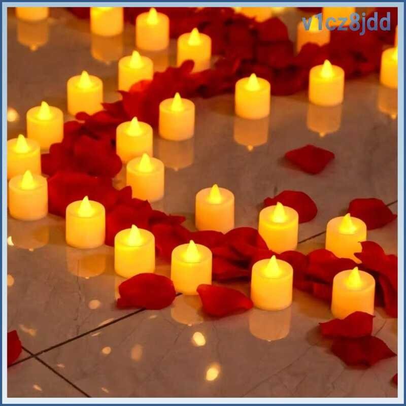 V1cz8jdd Portable Christmas Simulation Candle Layout Props Decorations ...