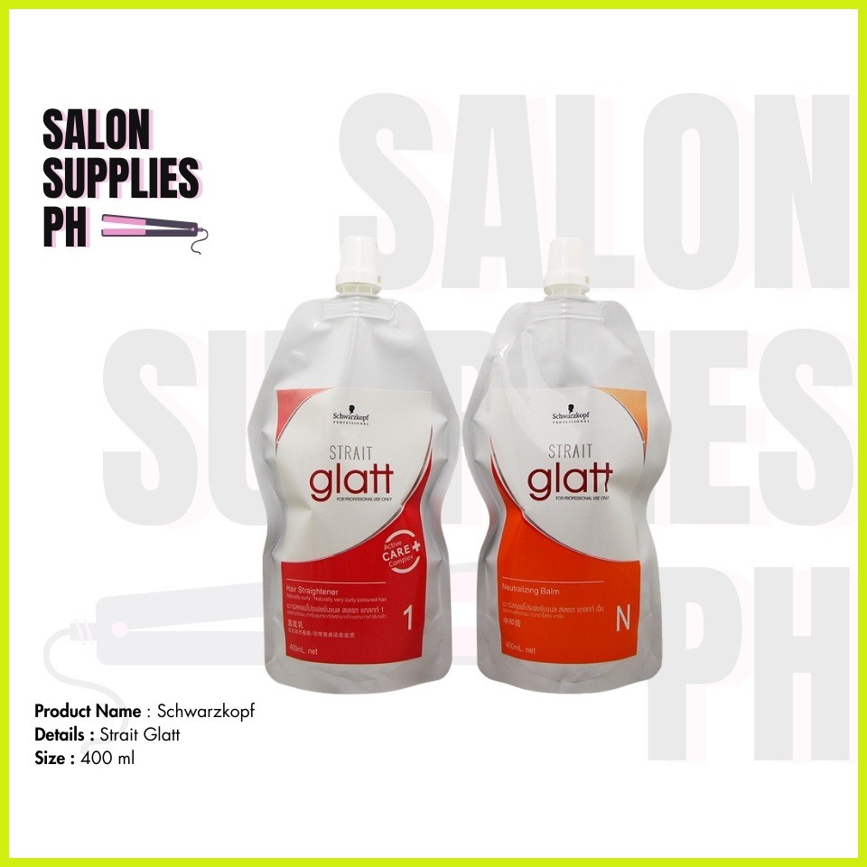 GLATT STRAIGHT Rebonding Set 400ml + 100 ML Brazilian | Shopee Philippines