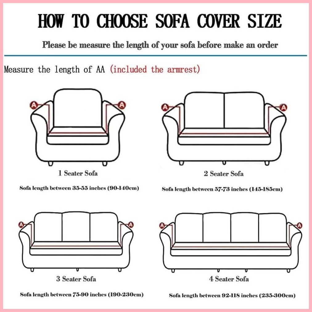 Single sofa cover stretchable 1 Seater Size Sofa Cover Plain Elastic ...