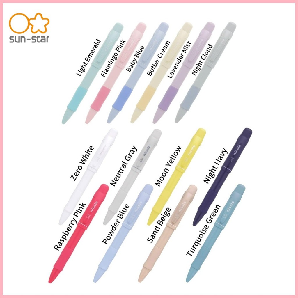 Sun-star Stationery Nicolo 2 in 1 Mechanical Pencil 0.3mm & 0.5mm (2022 ...