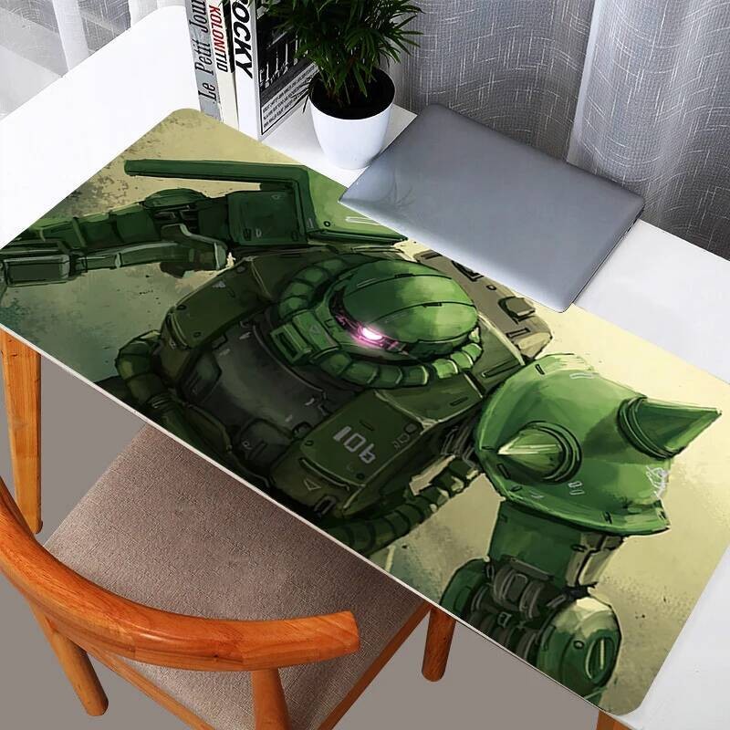 Gundam Zaku II Mouse Pad Large Rubber PC Computer Gaming Accessories ...