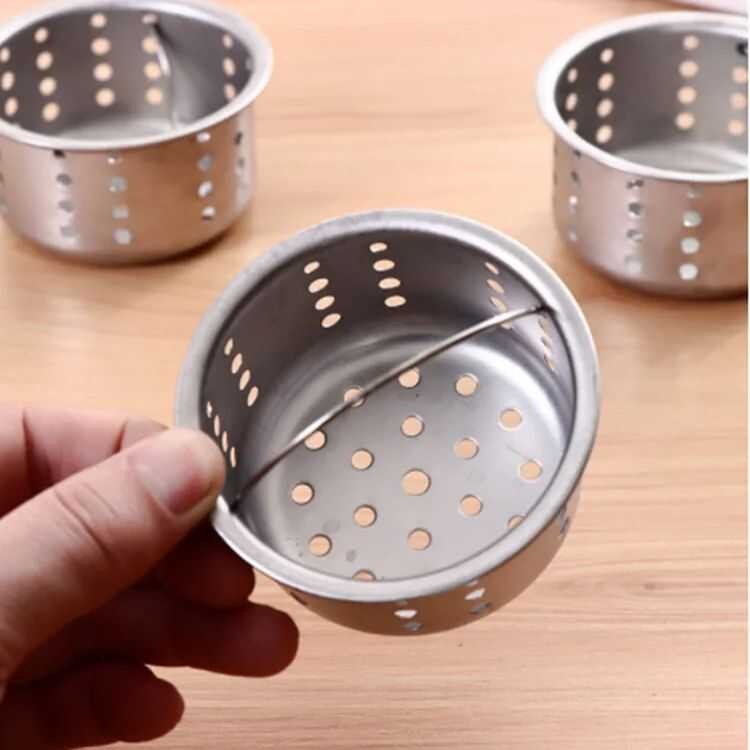 Stainless Steel Kitchen Vegetable Washing Basin Drain Cover Filter Sink ...