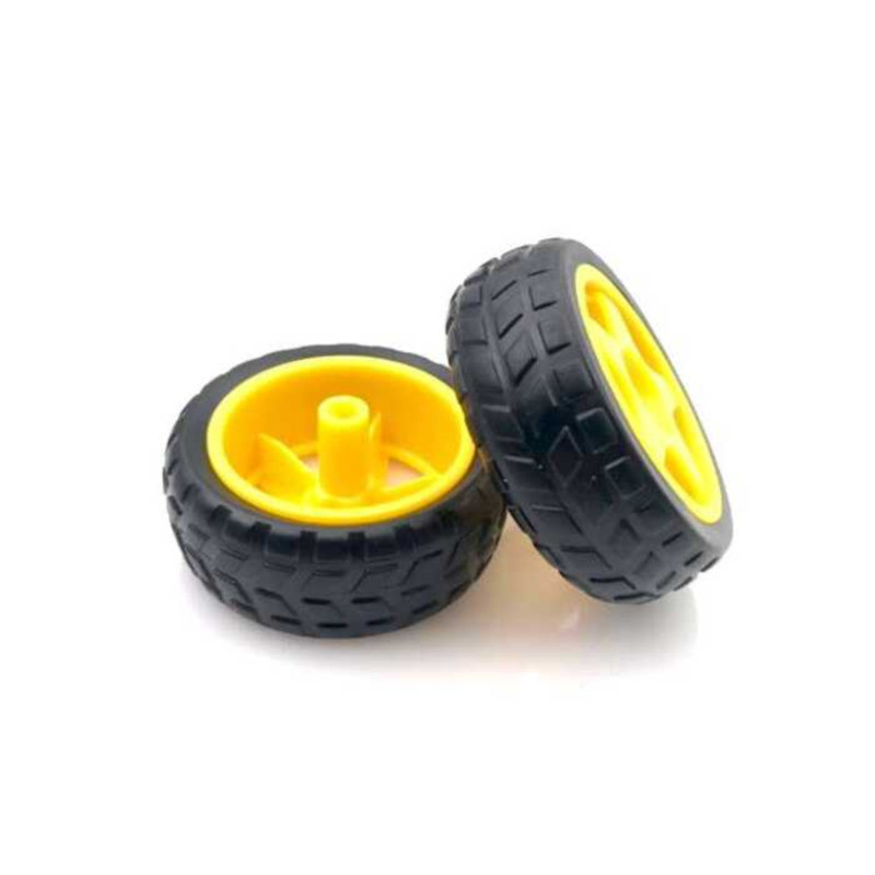 Rubber Wheels/Robot/Following Line Accessories Smart Car Tires Chassis ...