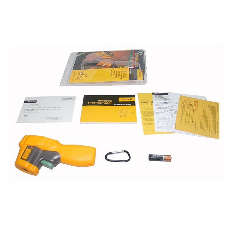 Fluke 62 MAX/62 MAX+ Infrared Thermometer Handheld Temperature Gun ...