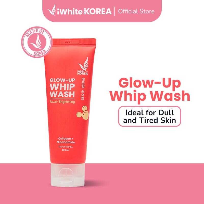 Ace Iwhite Korea Facial Whip Wash Power Brightening Tube 100Ml | Shopee ...