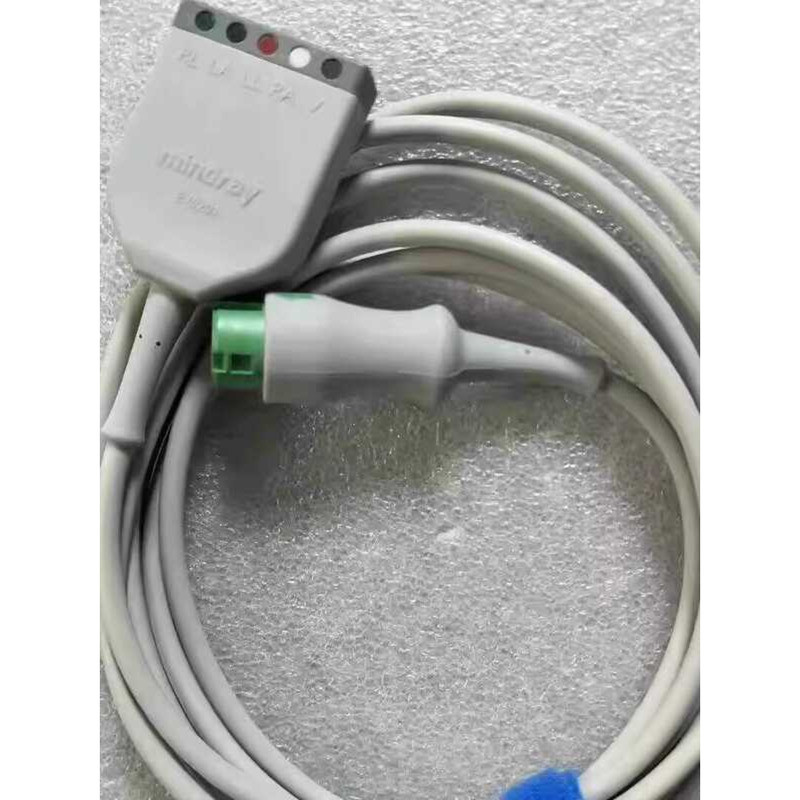 Mindray Original 12-Pin 5-Lead Split ECG Main Cable Defibrillation Type ...