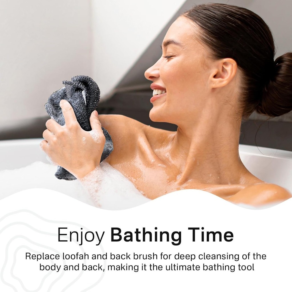 Japanese Exfoliating Scrub Shower Sponge Body Skin Remover Tools ...