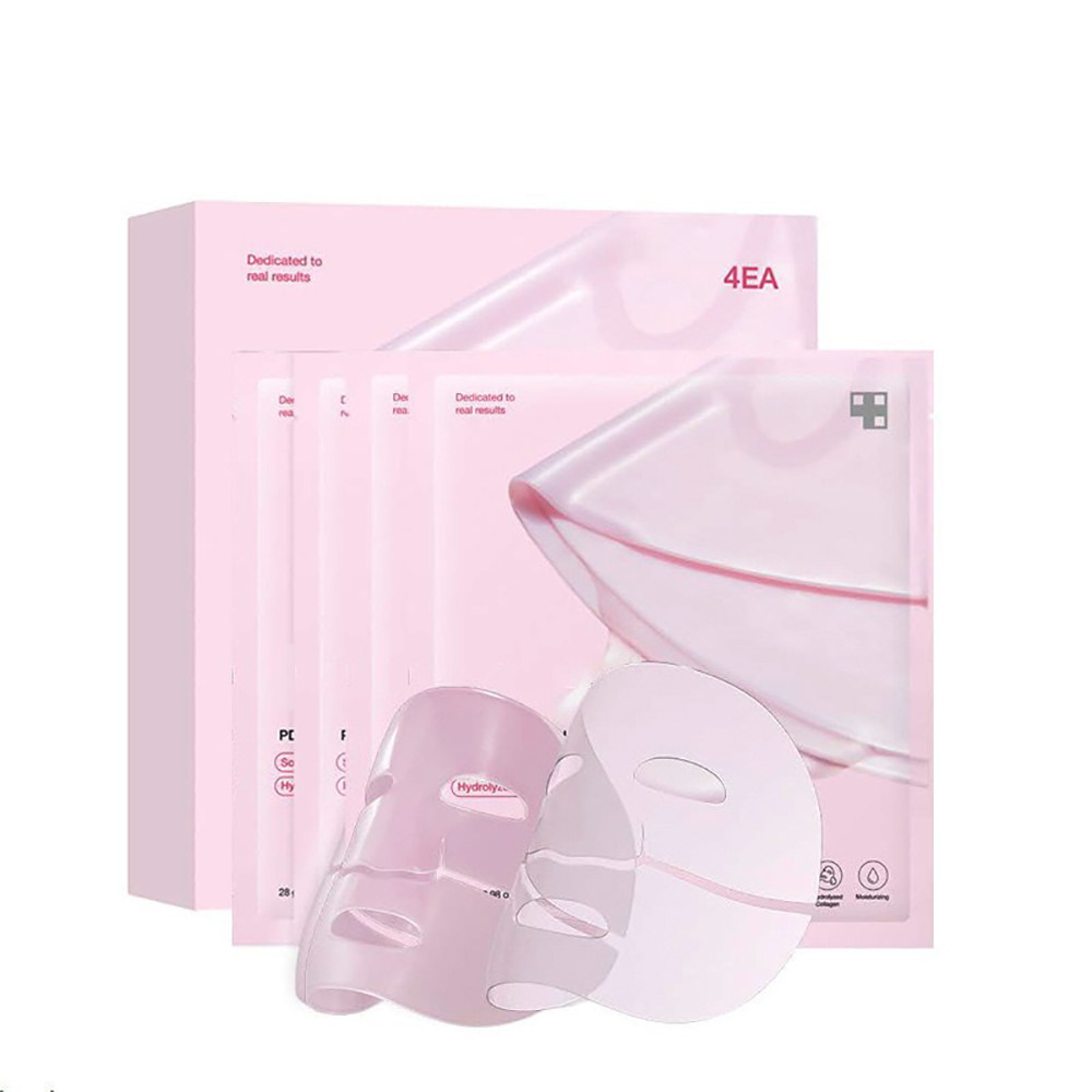 4Sheet/box Salmon DNA PDRN Pink Collagen Gel Mask for Face Skincare ...