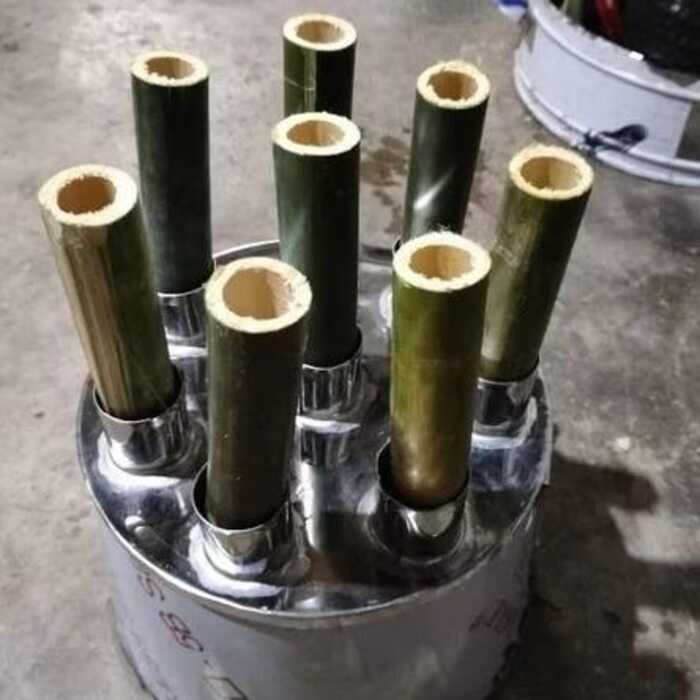 Puto Bumbong Steamer 8 Holes With Free Bamboo Puto Bumbong Stainless ...